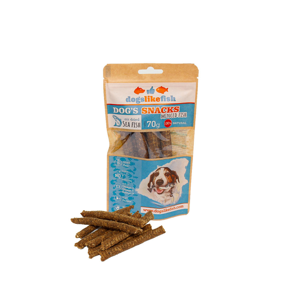 Complementary feed from minced Cod - sticks – Dogslikefish